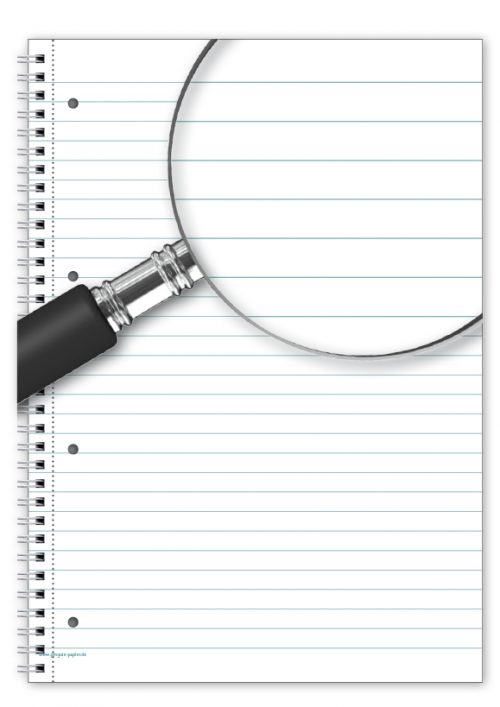 Collegeblock gestalten mit Foto, Text und Grafik - Schulheft-Designer